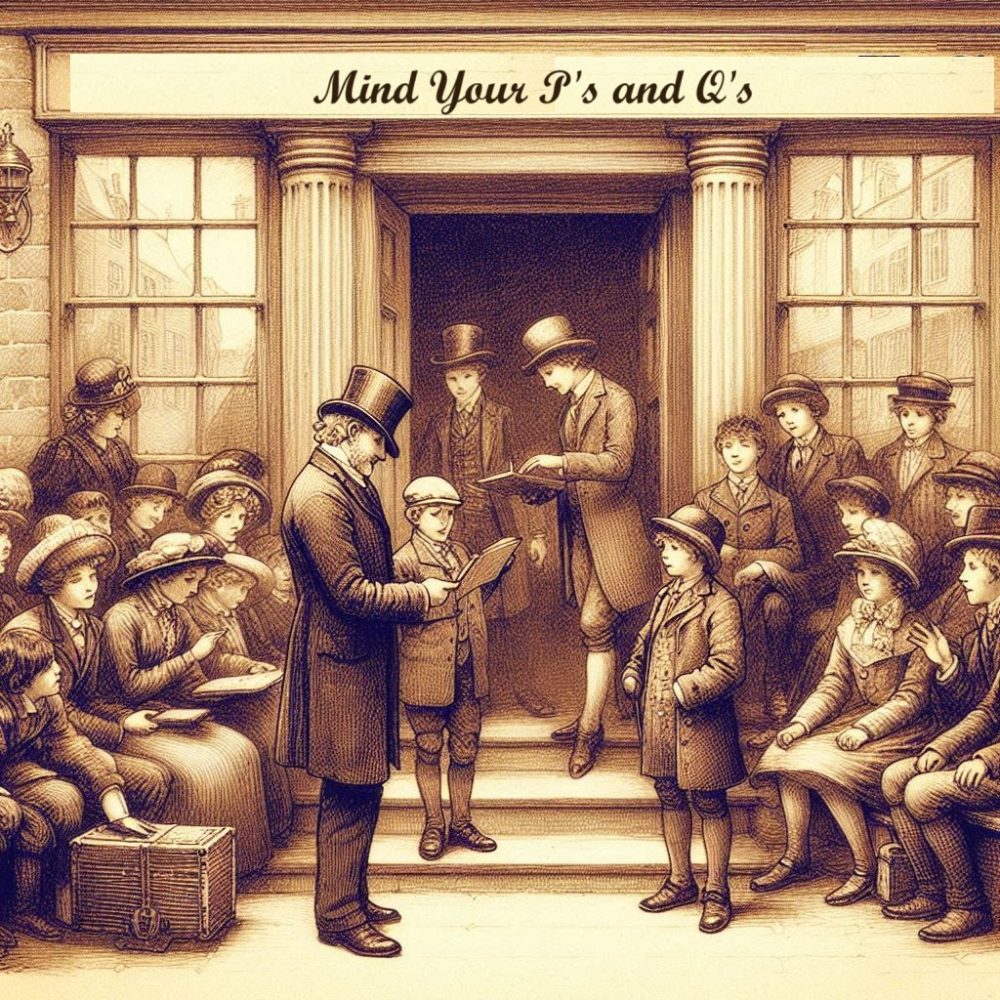 Exploring the Origin of the Expression “Mind Your P’s and Q’s - Ricardo ...